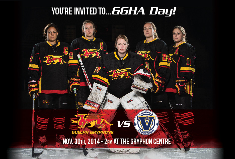 Calendar > GGHA Day with the Gryphon's Women's Hockey Team (Guelph ...